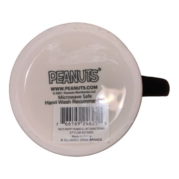 Peanuts | Dining | Snoopy Peanuts Mug Pajamas All Day 3d Character Cup ...